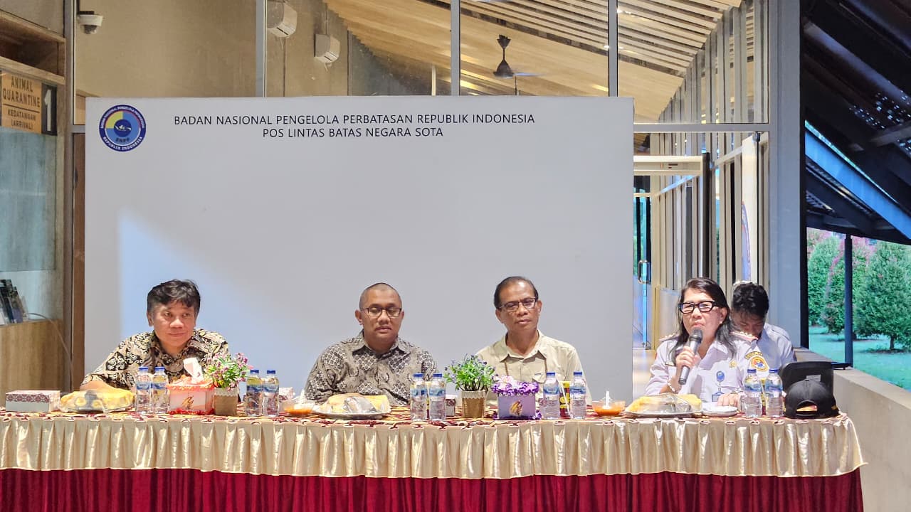 PLBN Sota Sambut Kunjungan Kementerian PPN/Bappenas untuk Dorong Pengembangan Kawasan Perbatasan ...